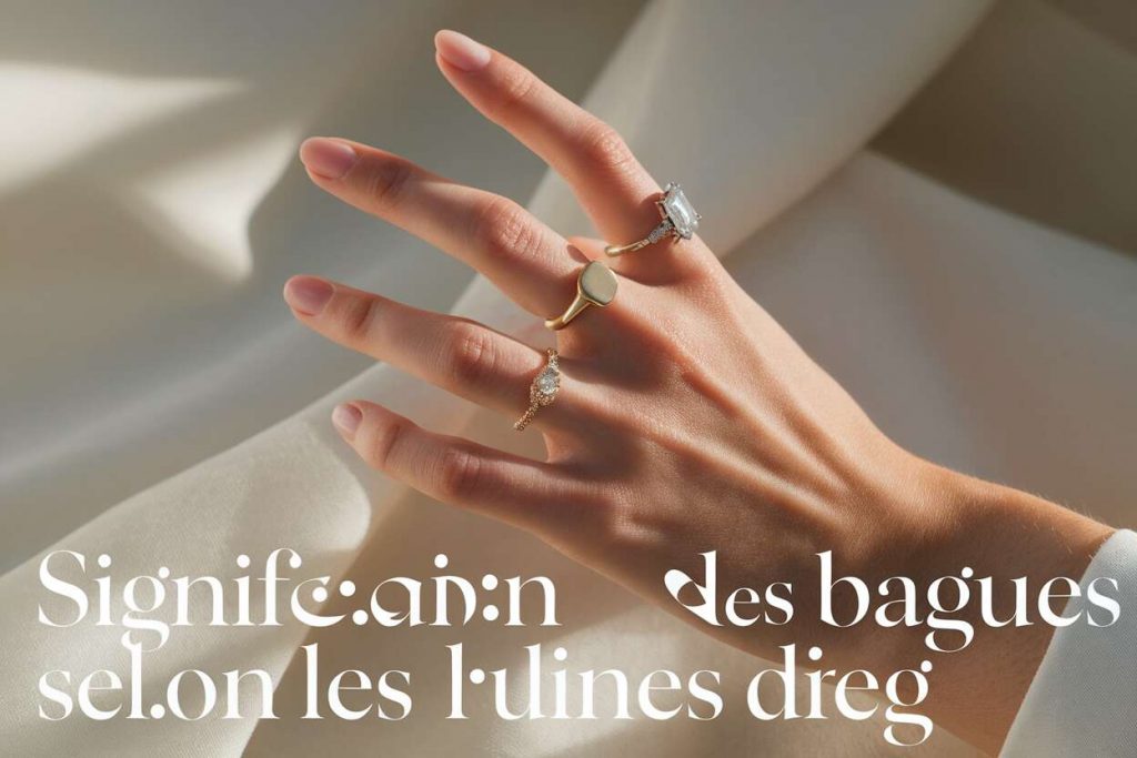 Signification des bagues : à quel doigt porter votre anneau